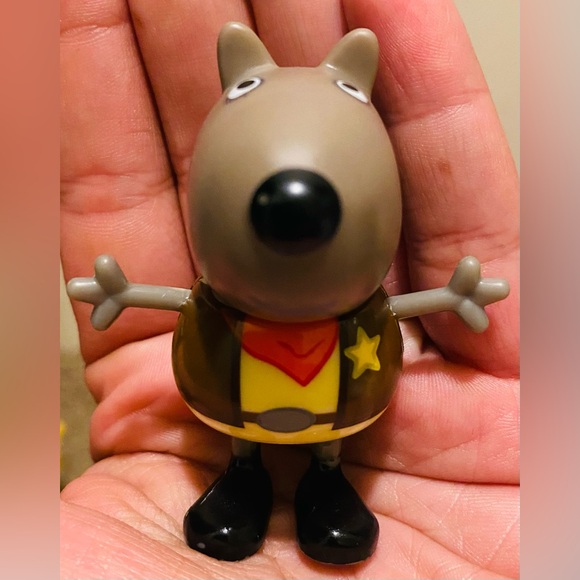 Toys | Peppa Pig Rare Danny Dog Sheriff Figure Jazwares | Poshmark